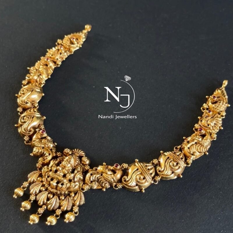 Gold necklace 357 – Nandi Jewels