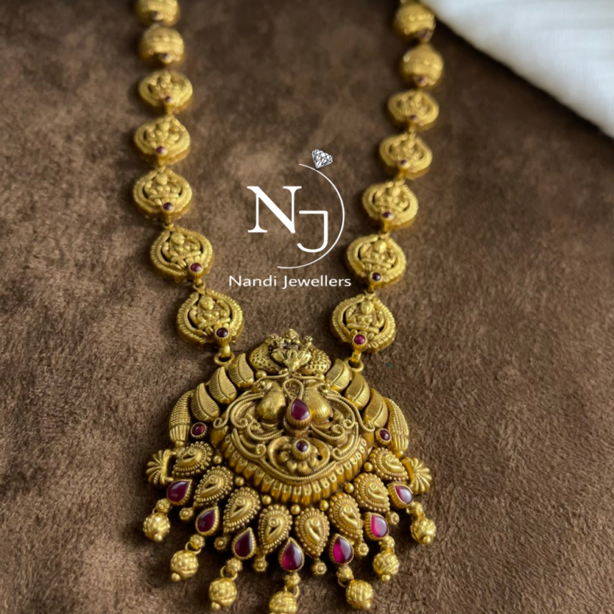 Gold polki Necklace 362 – Nandi Jewels