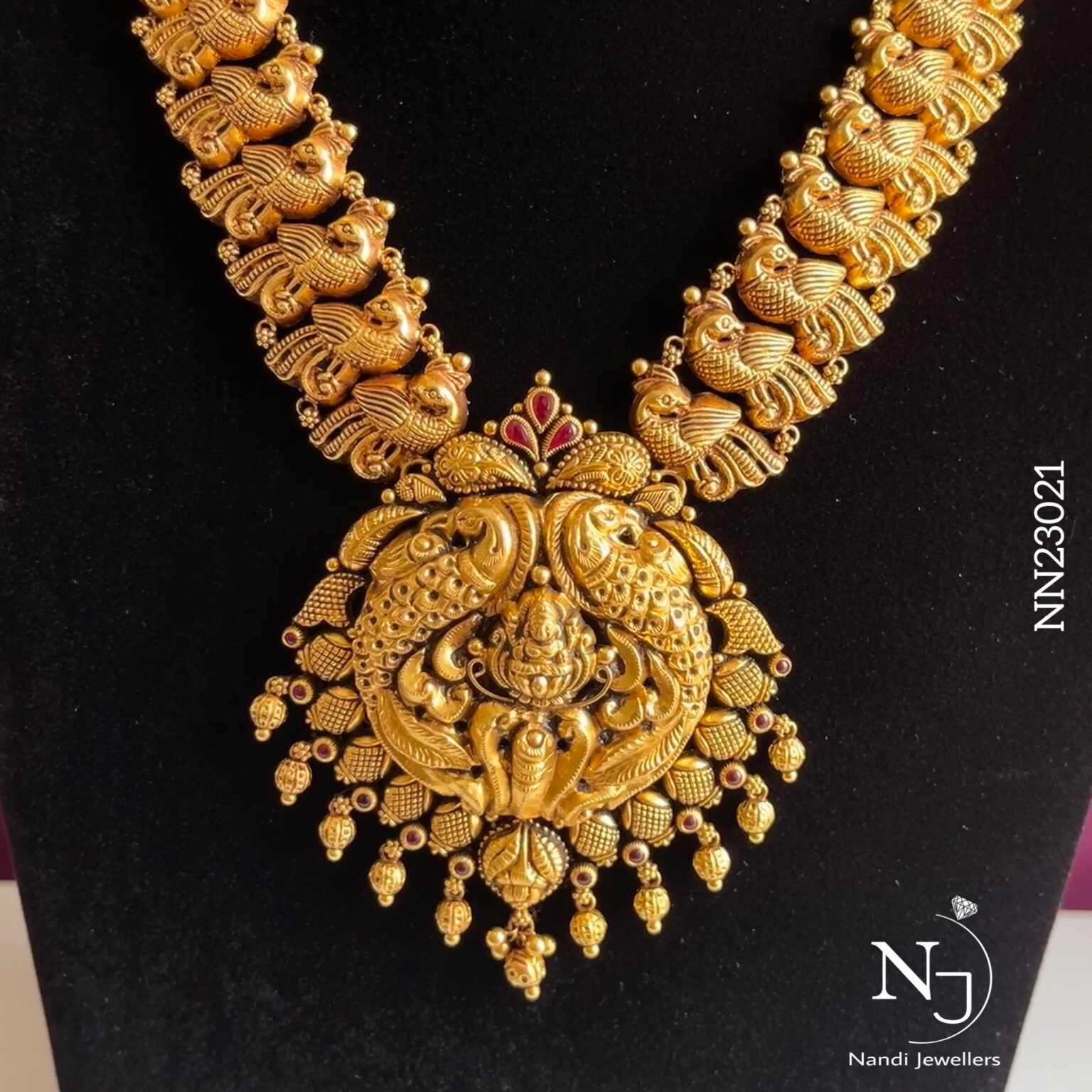 Gold polki Necklace 362 – Nandi Jewels