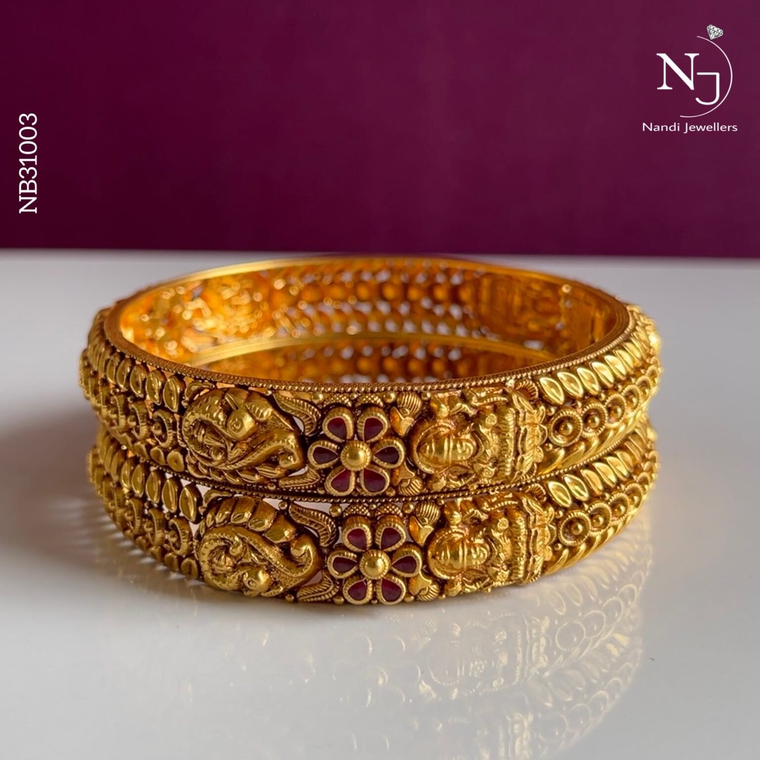 Bangle Nakashi gold 013 – Nandi Jewels